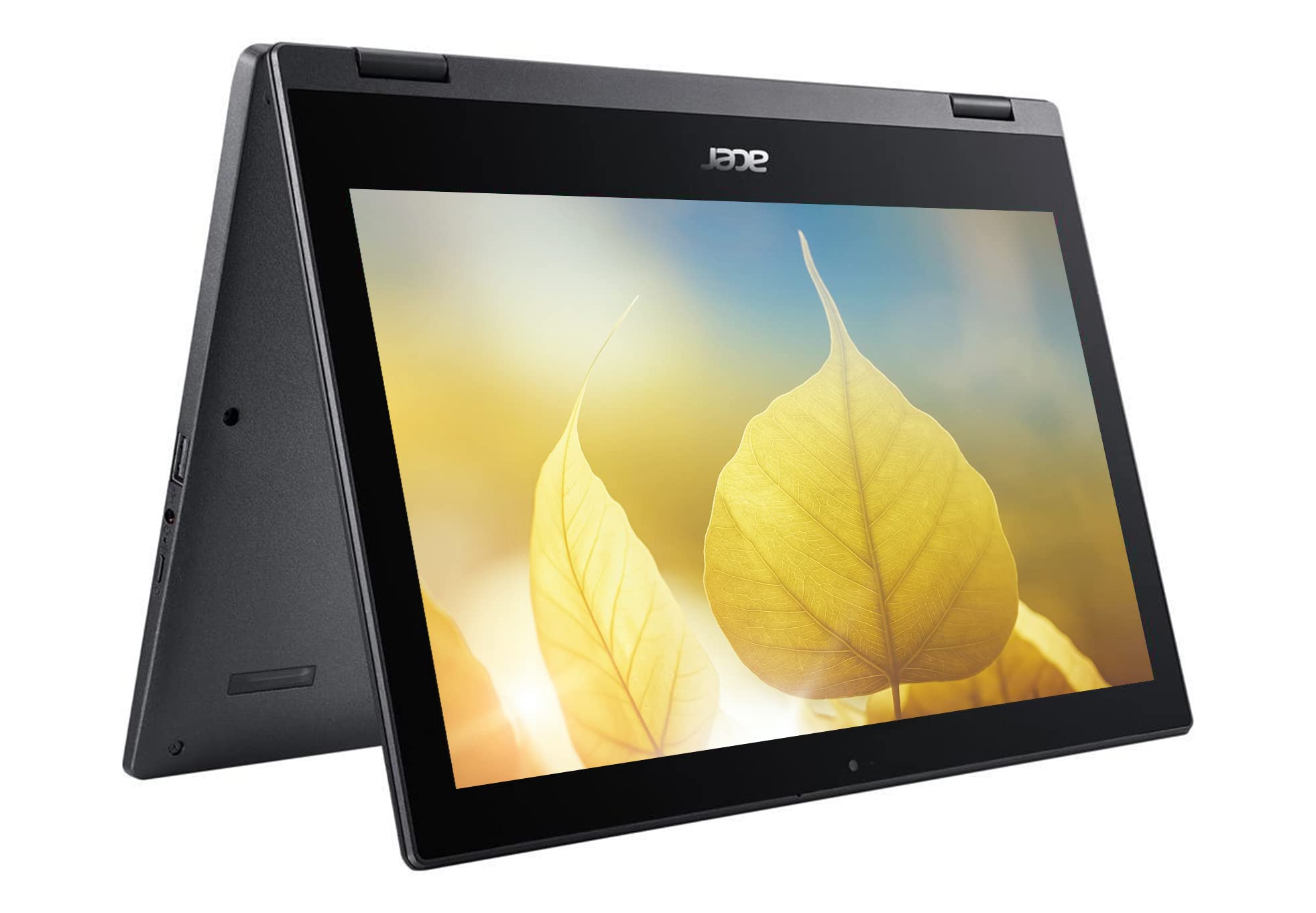 acer Spin 1 11.6" HD Touch Screen with a 360 Degrees, Intel Quad Core N4000, 4GB RAM, 64GB Storage, Bluetooth, Windows 10, Microsoft Office 365 Personal 1-Year, Fast-Charging, Microfiber Bundle