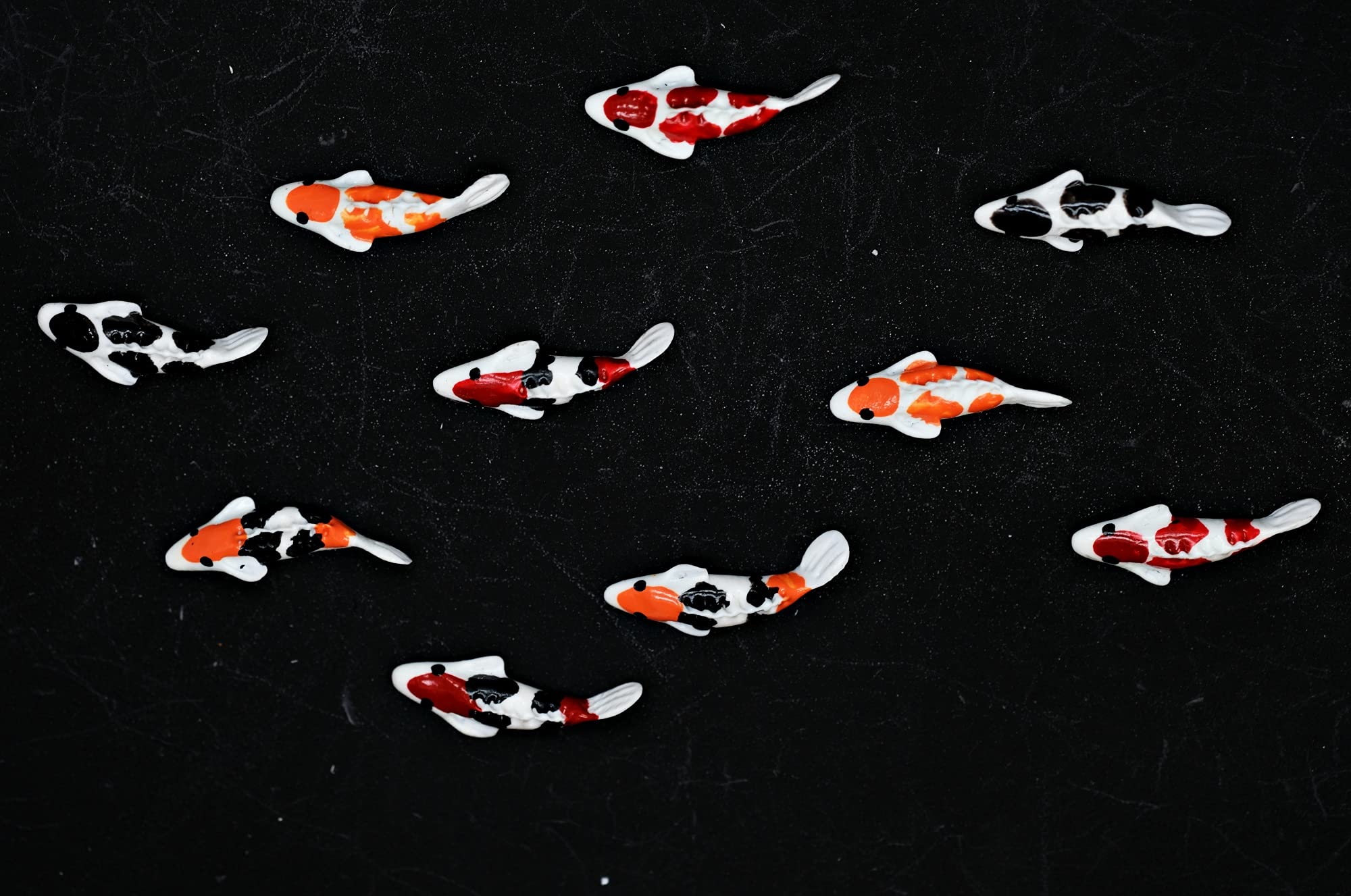 Buy Easy 10 Mix Colorful Koi Fish Fairy Garden Animal Dollhouse Miniature Docoration