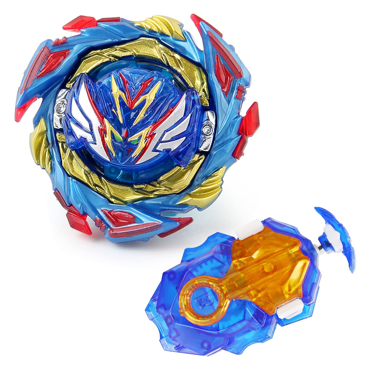 Battling Tops Burst Battle B-187 Savior Valkyrie.Sh-7 Gyro Toys for Kids with Launcher (B-187)
