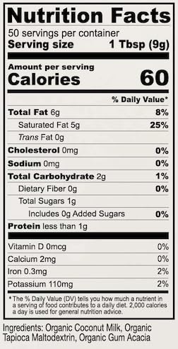 Anthony's Organic Coconut Milk Powder, 1 lb, Gluten Free, Vegan & Dairy Free, Creamer Alternative, Keto Friendly