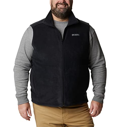 Columbia Men's Steens Mountain Vest, Black, Large