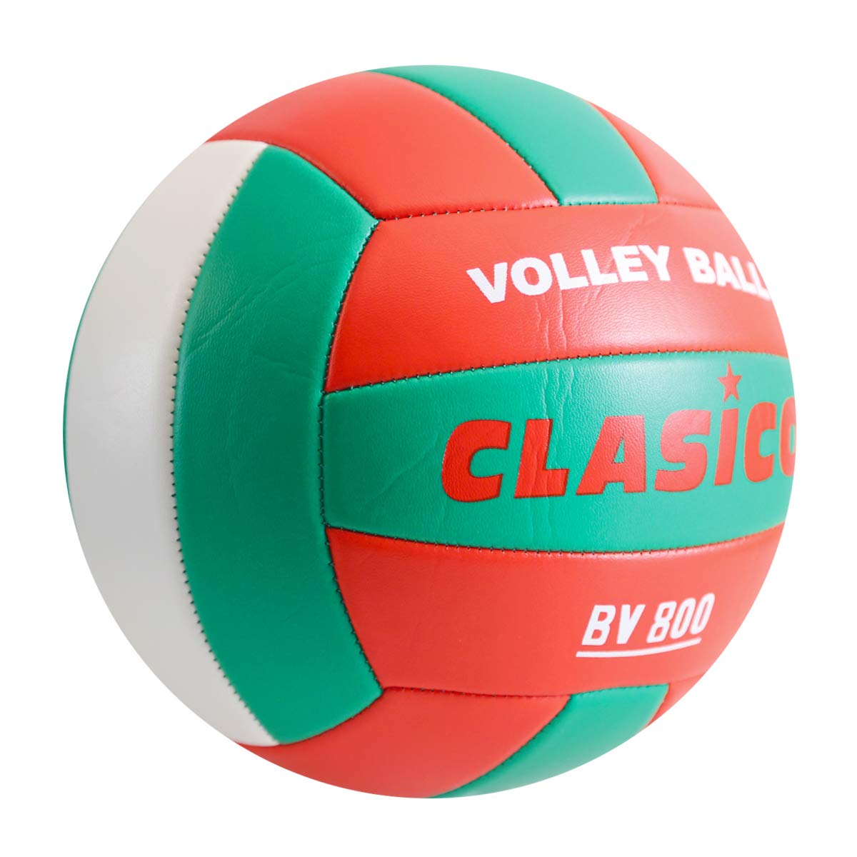 Actvivid Clasico Outdoor Beach Volleyball Gifts for Childs,Come with Pump and Needle (Red)