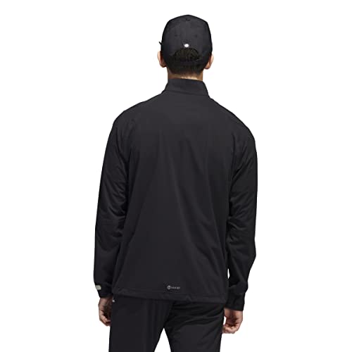 adidas Men's Standard Rain.RDY Jacket, Black, Large
