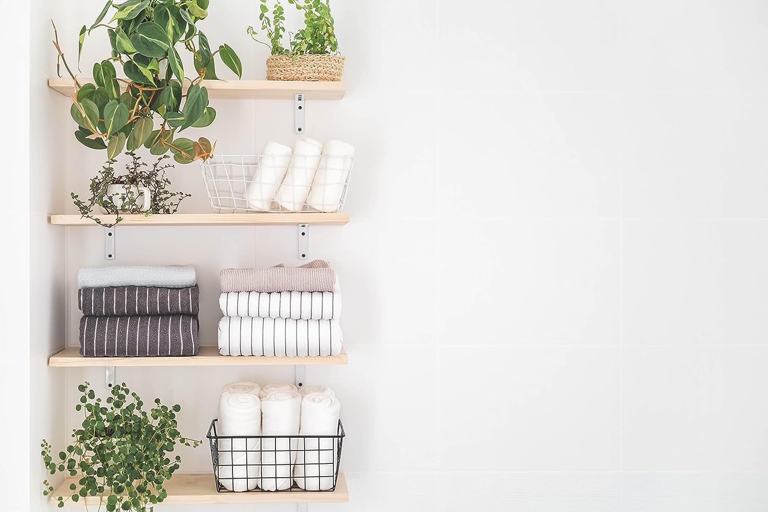 B&B HARDWARE Cabinet Shelves - Melamine 3/4'' Thick - Custom Organize Space with Stylish Cabinet Melamine Shelves - Perfect Solution for Home & Office - Cut to Size (9" Depth X 16 Inches Length)
