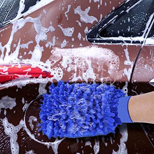CYXZIM 20Pcs Car Wash Cleaning Tools Kit Car Detailing Set with Wash Mitt Sponge TowelsWindow Scraper Duster Complete Interior Car Care Kit
