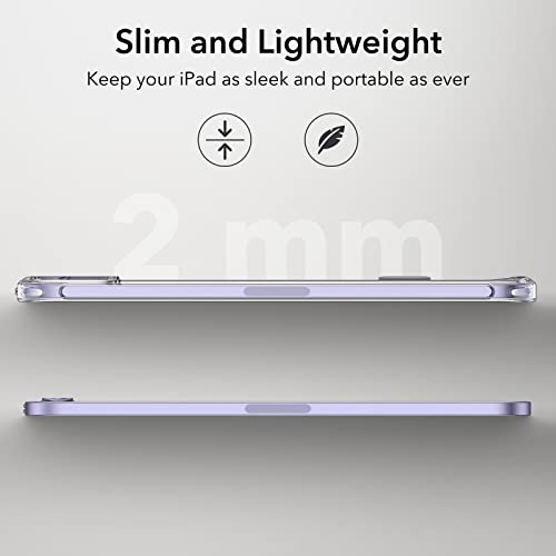 ESR for iPad Mini 6 Case, iPad Mini 6th Generation Case with Stand(8.3 inch, 2021), 3 Stand Modes, Slim and Light, Yellowing Resistant, Boost Kickstand Case, Clear