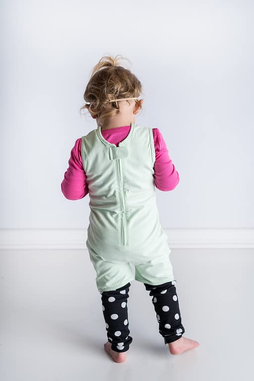 Naked No More®One Piece Romper Back Zipper Bodysuit Pajamas Escape Proof Adaptive Clothing (4T) (Mom's Choice Award Winner)