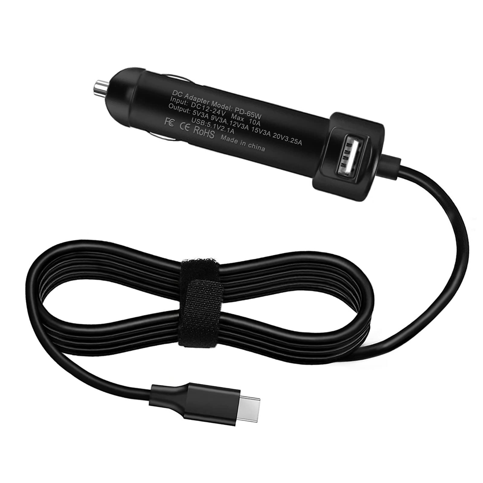 65W 45W USB-C PD Gaming Handheld Auto Car Charger for ASUS ROG Ally RC71L Steam Deck Logitech G Cloud Switch OLED Model Switch Lite OneXPlayer 1S 2 RG552 ayaneo greek Air PRO legion go