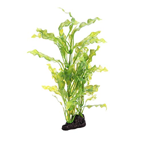 POPETPOP Fish Tank Plant Decor Artificial Kelp Aquatic Green Plastic Plant Fake Fish Tank Aquarium Decoration