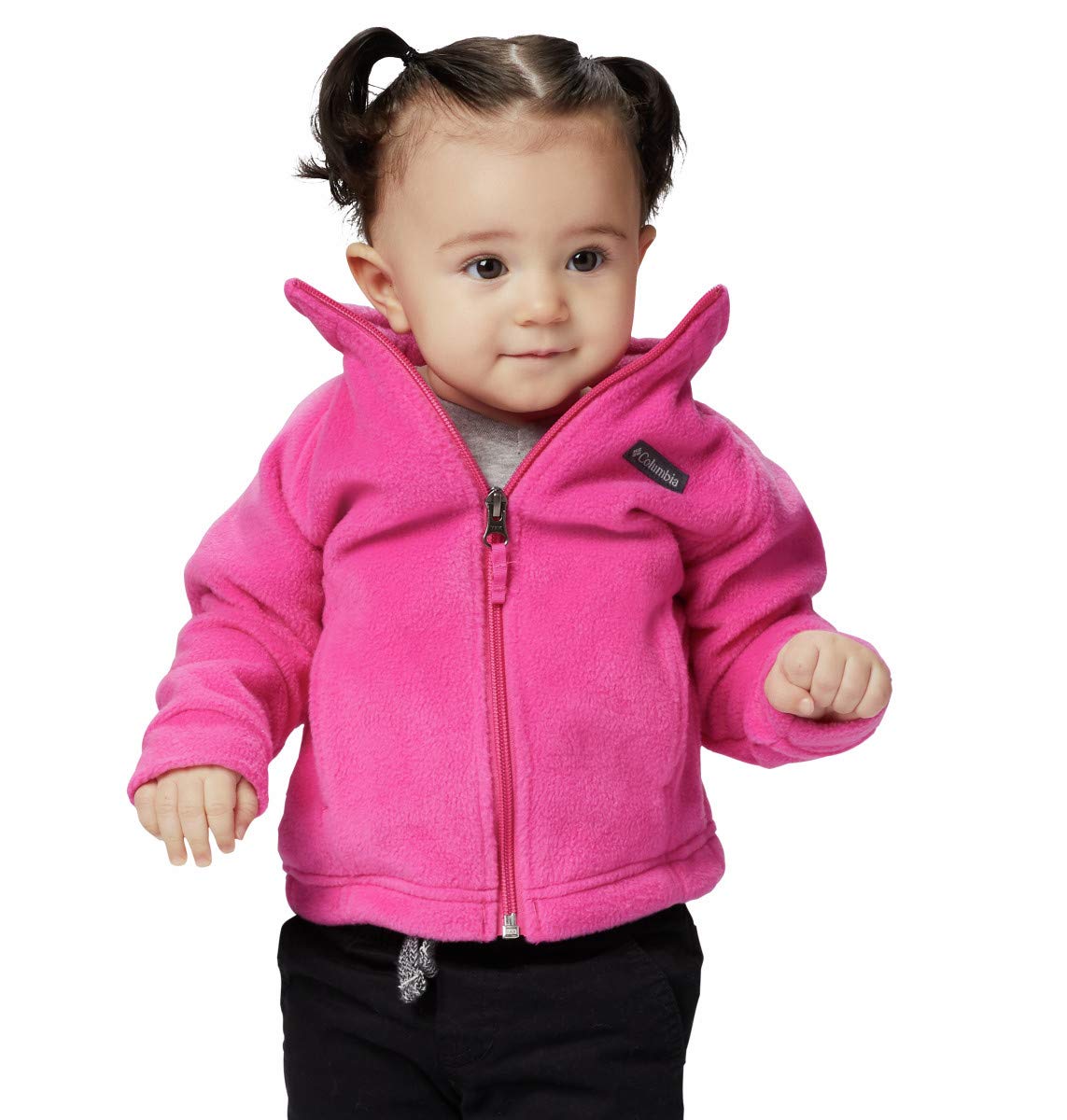 Columbia Baby Toddler Benton Springs Fleece Jacket, Pink Ice, 3T
