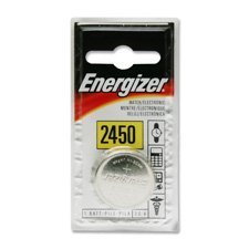 Energizer CR2450 Lithium Battery, 3v ECR2450, Qty:6 by Energizer