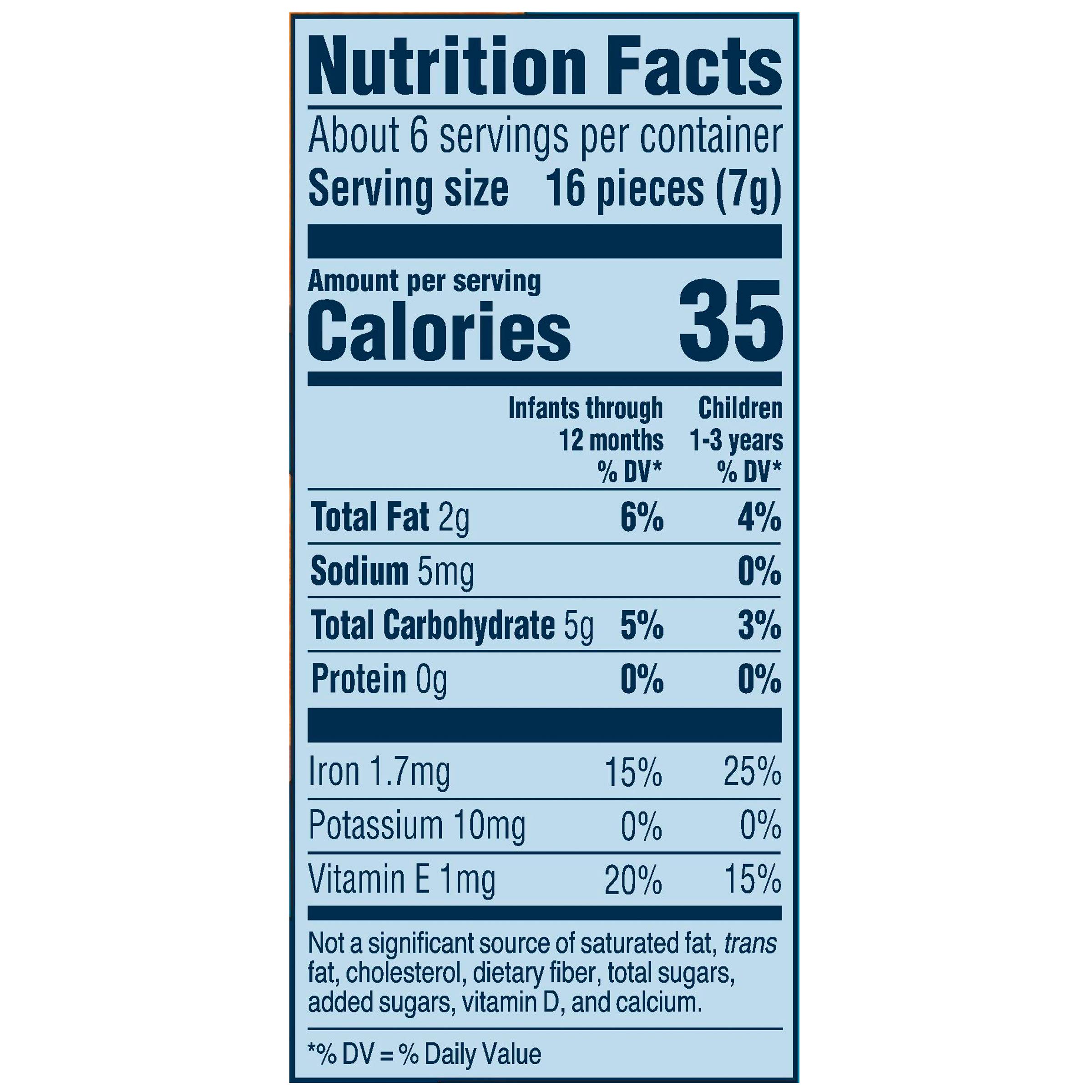 Gerber Lil' Crunchies Whole Grain Apple and Sweet Potato Flavored, Non GMO, Crawler Stage and Up (1.48 Ounce (Pack of 3))