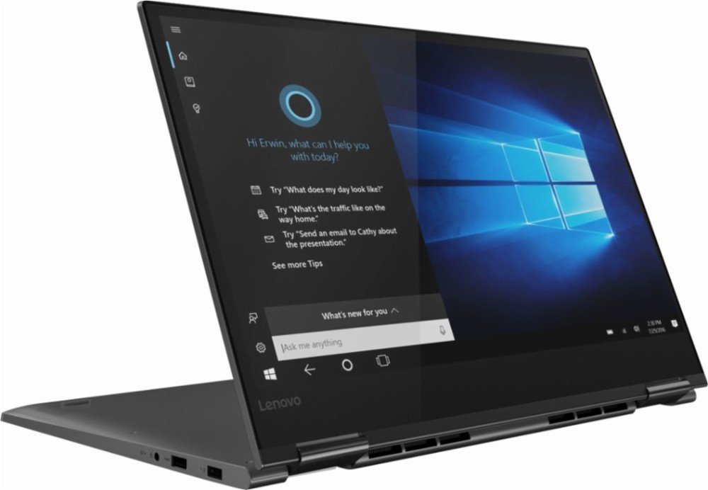 Flagship Lenovo Yoga 730 2-in-1 15.6" FHD IPS Touchscreen Business Laptop/Tabelt, Intel Quad-Core i5-8250U 8GB DDR4 256GB PCIe SSD Thunderbolt Fingerprint Reader Windows Ink Backlit Keyboard Win 10