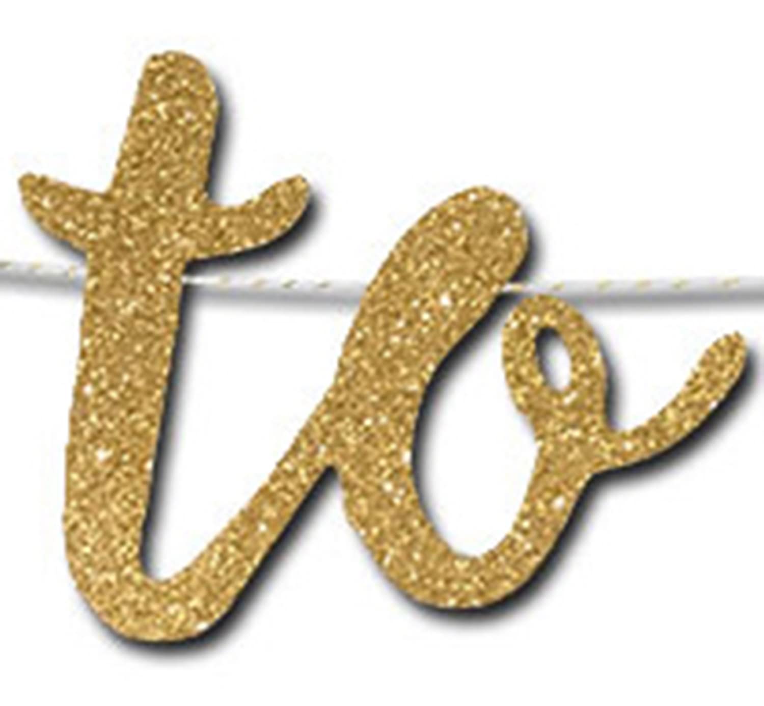 Cheers to 30 Years Banner - Premium Gold Glitter Cardstock Paper - Larger Text for Better Visibility - Perfect Decoration for 30th Birthday Party Celebration