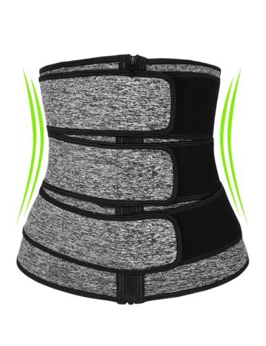 coastal rose Body Shaper for Women Tummy Control Corset Waist Trainer Postpartum Belly Wrap Hourglass Body Shaper Grey XXL