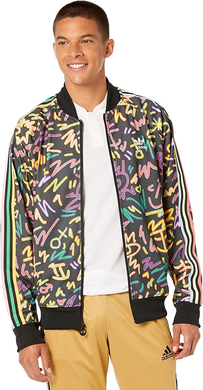 adidas Originals Love Unites Superstar Tracktop, Multicolor, Large