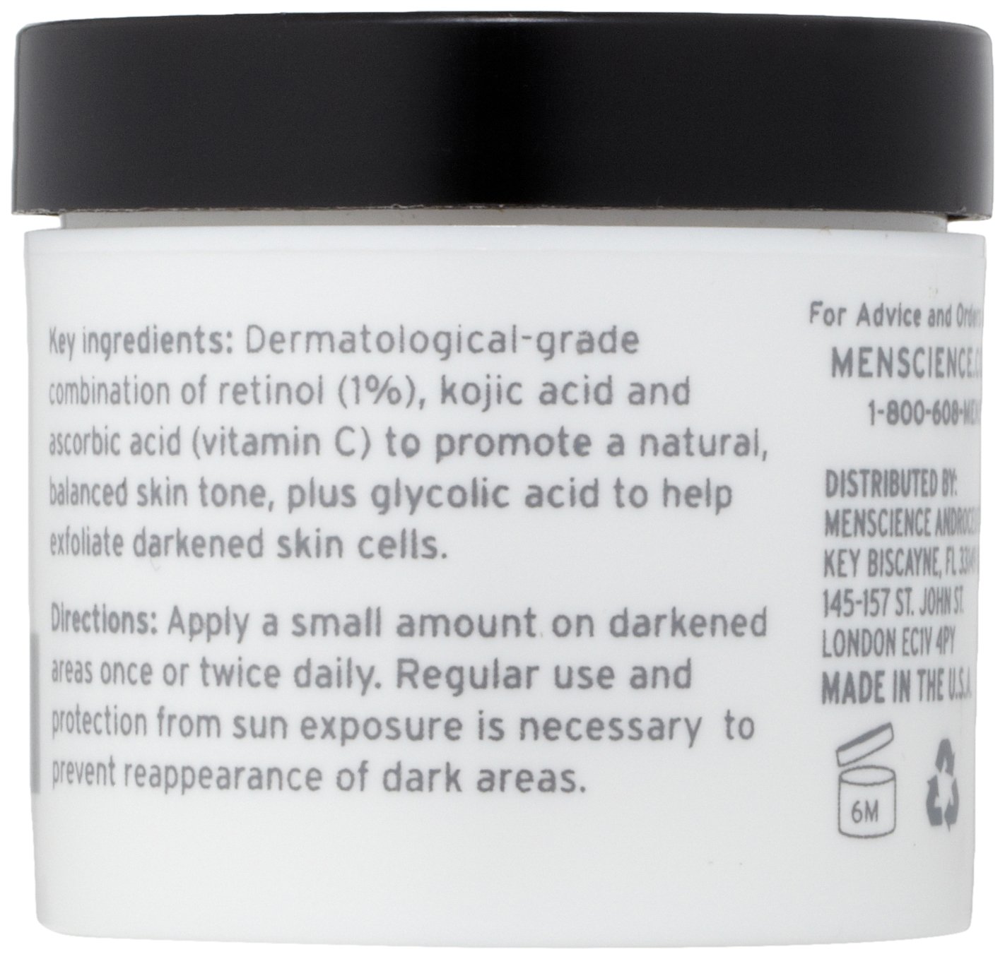 MenScience Androceuticals Pigmentation Repair Formula, 2 oz (Pack of 1)