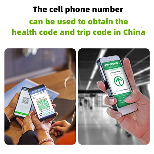 China SIM Card with Calls and Text 4G Network 30 Days 3GB Data 60 Minutes to Mainland China, Receiving SMS Free, Access to China Health Code. (Requires Real Name verification)