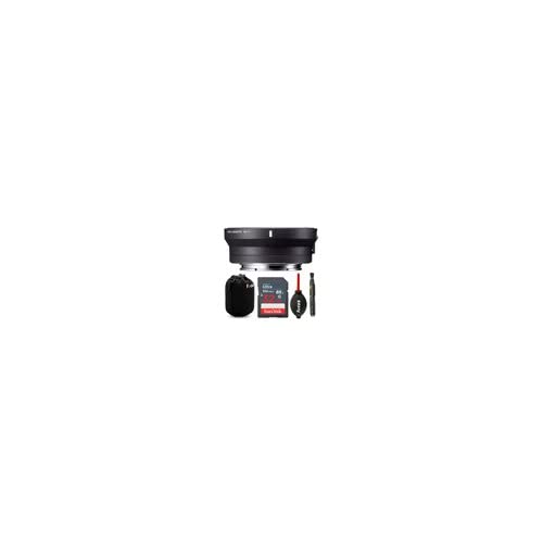 Sigma MC-11 Mount Converter/Lens Adapter Canon EF-Mount Lenses to Sony E with 32GB Ultra SDHC UHS-I Memory Card and Accessory Bundle