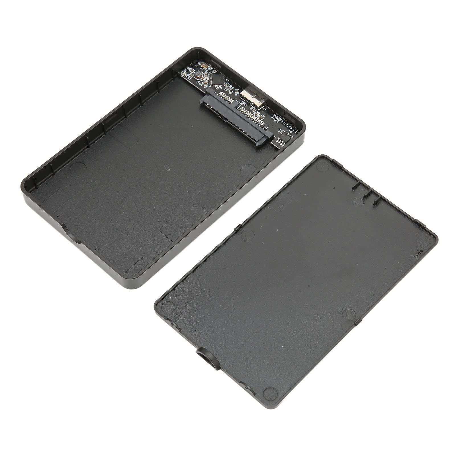 Acogedor USB 3.0 Hard Drive Enclosure, 2.5 inch Mechanical SSD Solid State SATA Serial Port External Mobile Hard Disk Box, Support Up to 6TB, Transmission Speed 5Gbps(SL U25Q83.0M)