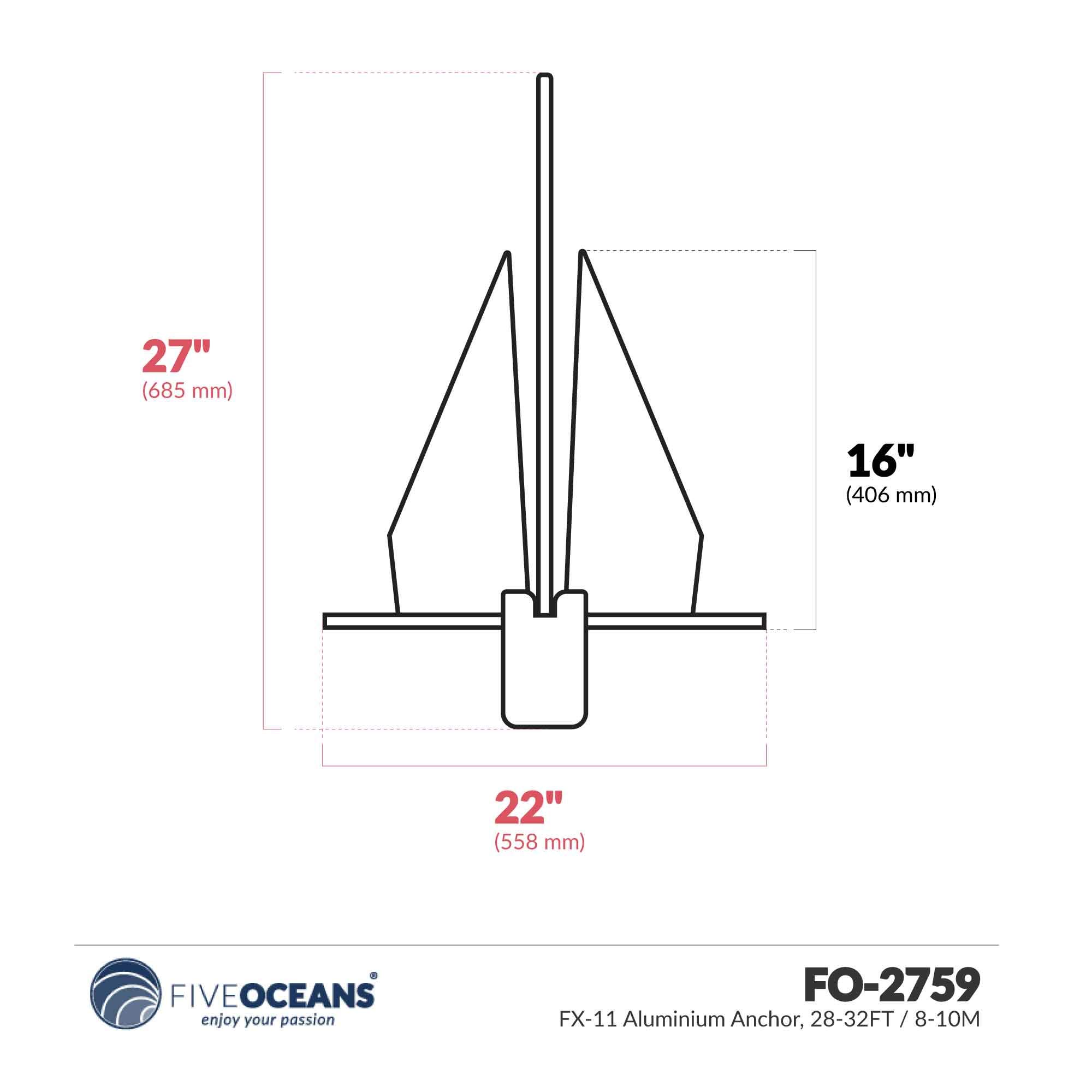 Fortress FX-11 7lb Anchor