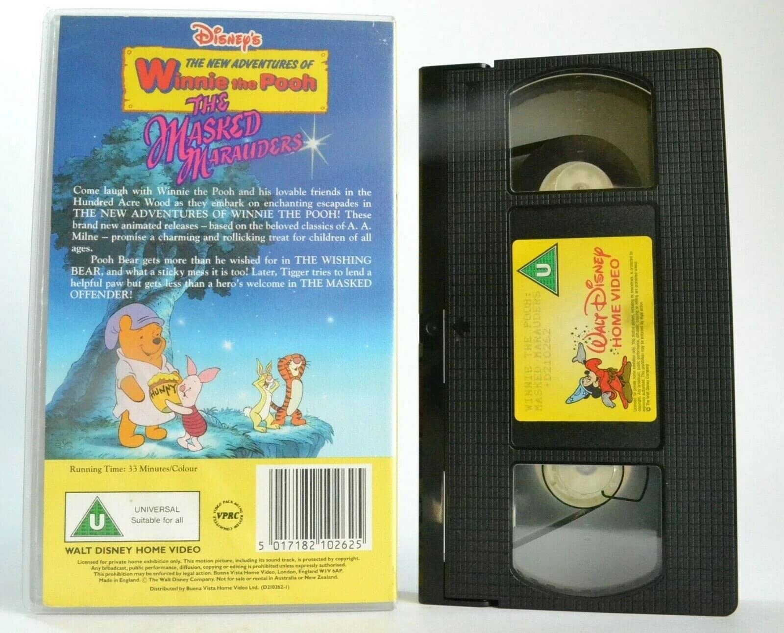 Winnie the Pooh-Masked Mar [VHS]