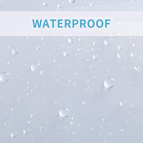 STARTWO Furniture Cover Plastic Couch Cover Heavy Duty Water Resistant Thick Clear | Sofa Slipover for Moving and Long Term Storage 42β(Width) x 92β(Depth) x 42"(Height)