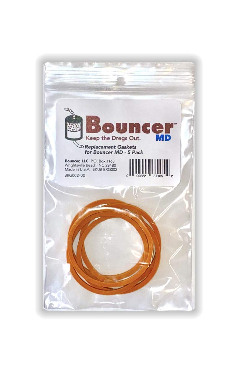 Replacement Gaskets for Bouncer MD - 5 Pack