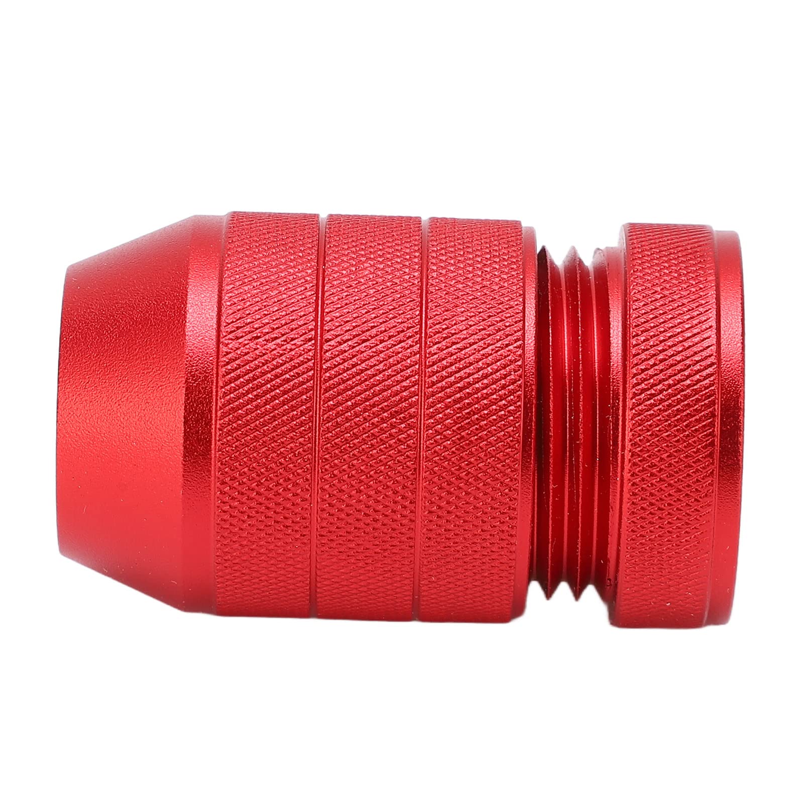 Adjustable Aluminum Alloy Drill Stop Collar Anti Slip Nylon Inner Ring Drill Stop Collar for Woodworking(For 0.24 to 0.43in Drill Bit)
