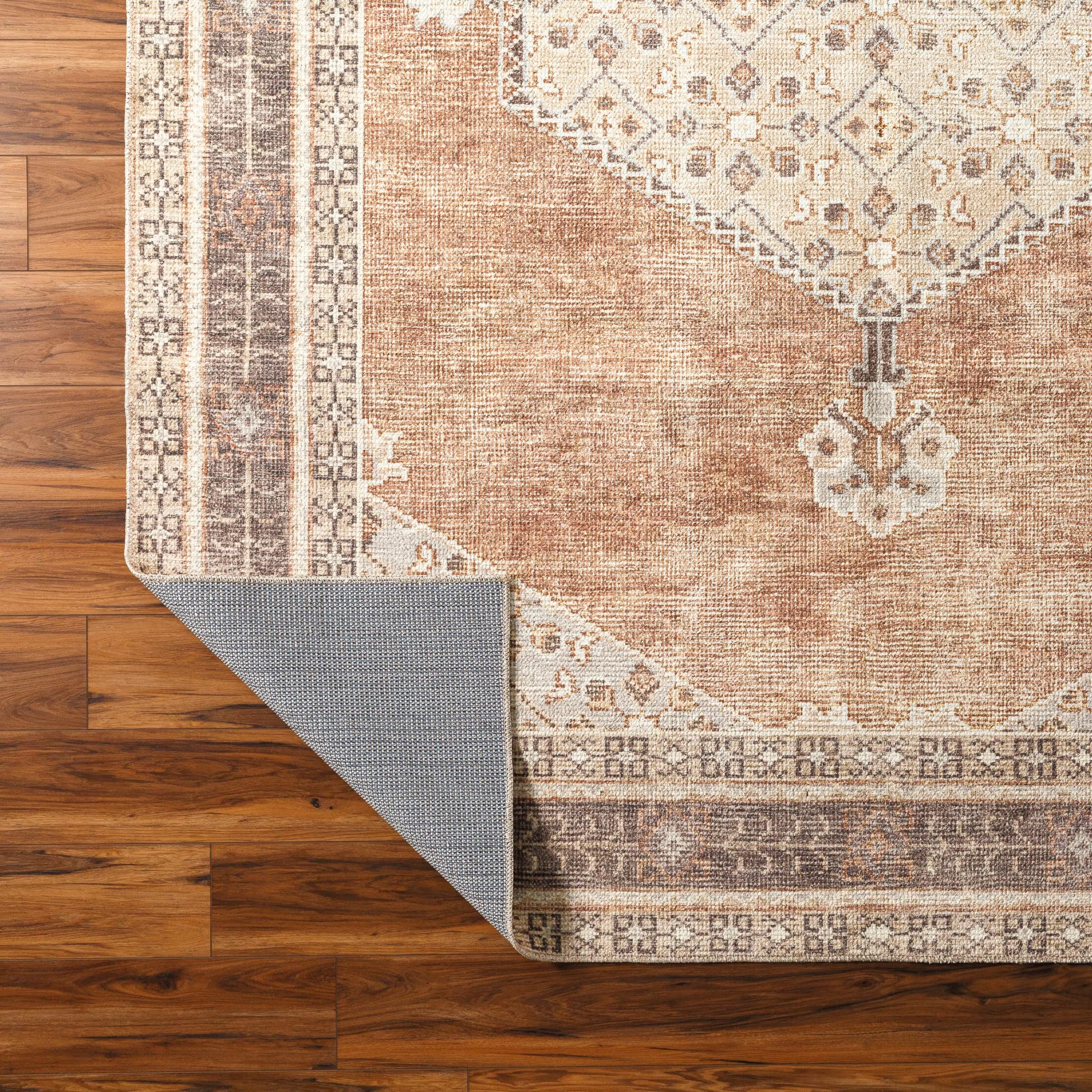 Livabliss x Becki Owens Lila Medallion Runner Area Rug, 2'7" x 7'3", Tan