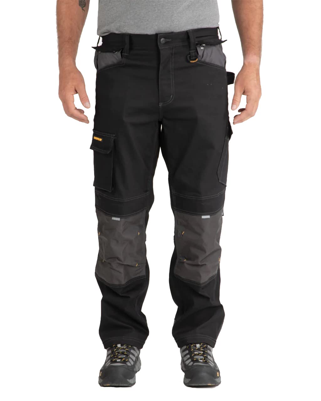 Caterpillar Men's H2O Defender Pant (Regular and Big & Tall Sizes), Black/Graphite, 36W x 32L