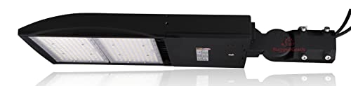 RuggedGrade 42,000 Lumen - 300 watt NextGen III LED Shoebox Lights - Dimmable - NO Photocell - Slip FIT Mount -10KV Surge