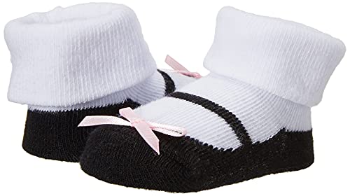 Hudson Baby girls Socks Giftset Headband, Toile, One Size US