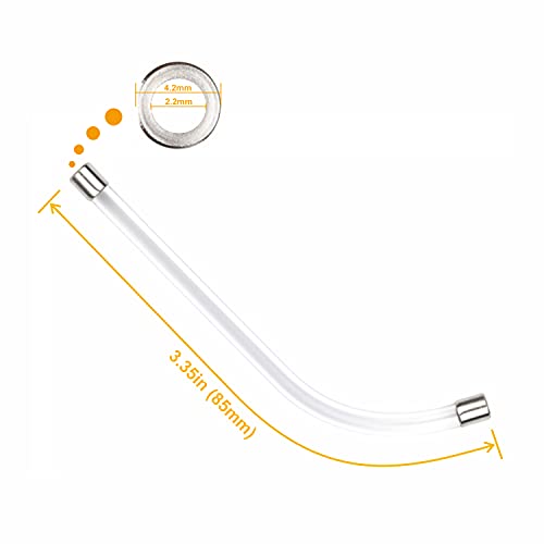 Clear Voice Tube for Plantronics Headsets Replacement Accessory Spare Parts for Encore,Tristar,SupraPlus,Duoset and Duopro P/N: 29960-01