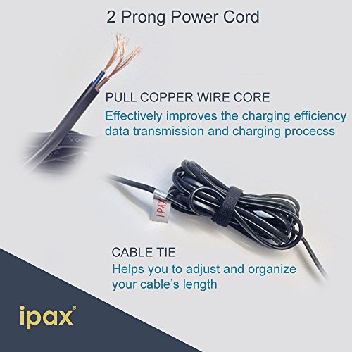 IPax 15ft USB Printer Cable AC Power Cord Compatible with HP Officejet Pro 4650 5740 6830 6968 6978 7740 8210 8216 8600 Plus 8610 8620 8630 8710 8720 8740 HP Officejet 200 250 3830 4630 5741 5743 6815