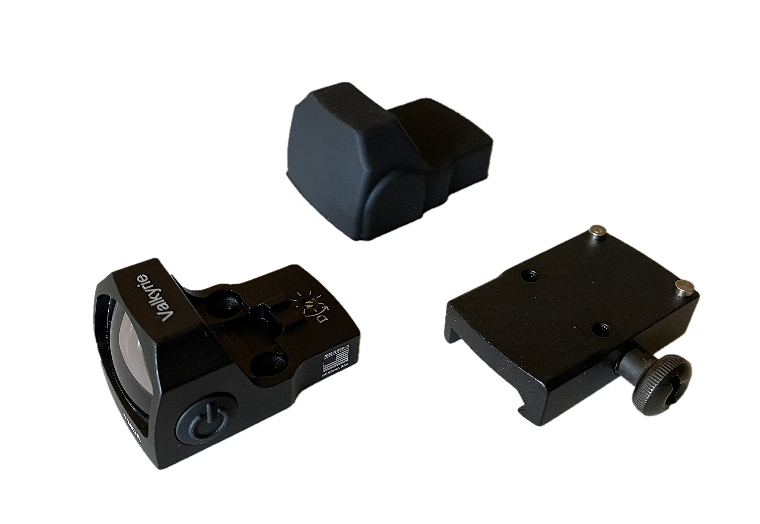 Ade Advanced Optics Valkyrie 4MOA Green Dot Sight for RMR Footprint/Mounting Plate/Slide/Plate Optics Ready Pistol - 4 MOA