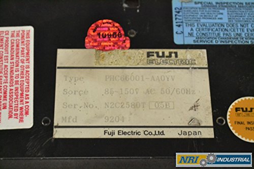 FUJI PHC66001-AA0YV FLOW CHART DATA ACQUISITION AND RECORDER 85-150V-AC B314888