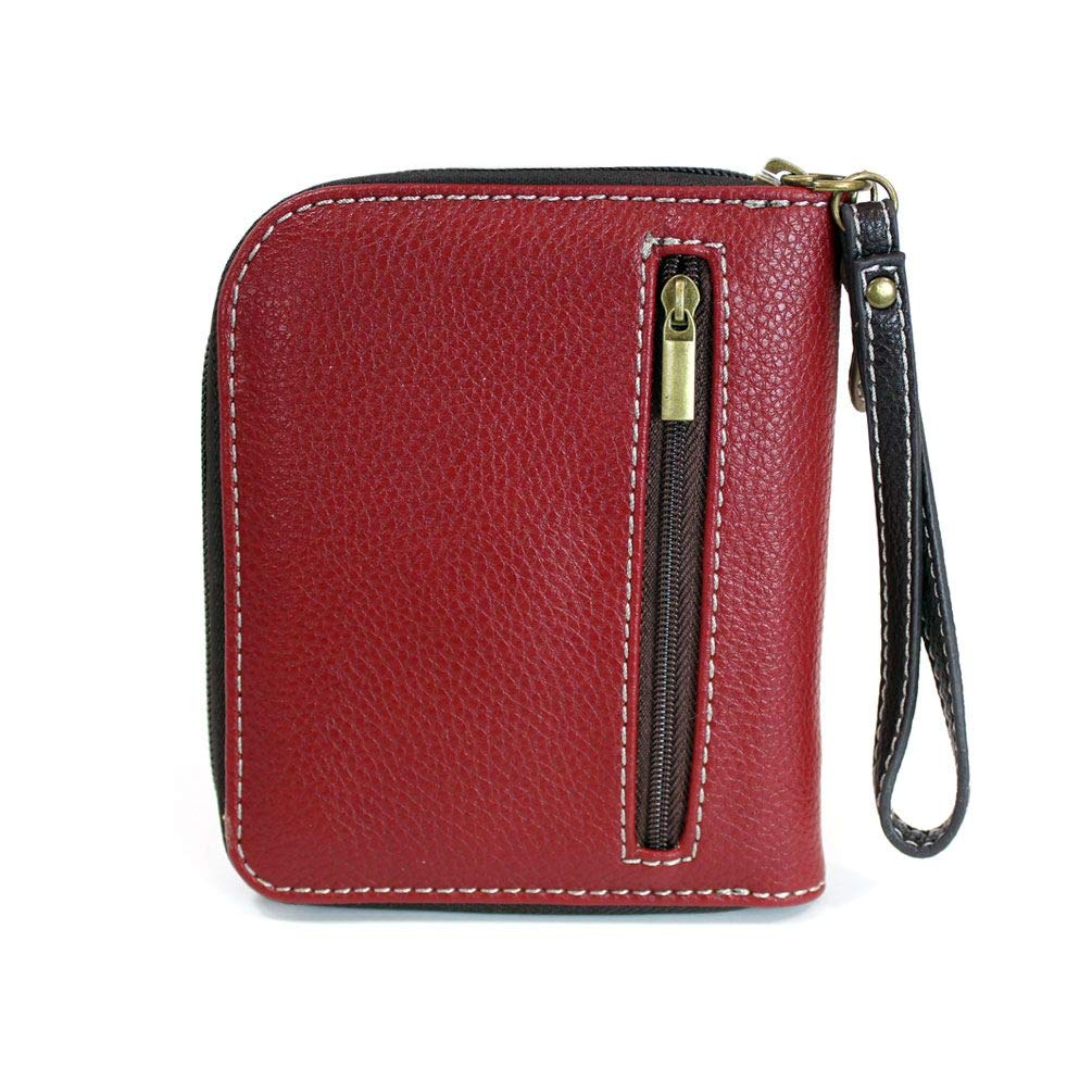 Chala Handbags Raccoon Zip-Around Wristlet Wallet