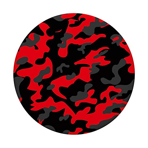 Red Camo Military Elite Camouflage PopSockets PopGrip: Swappable Grip for Phones & Tablets