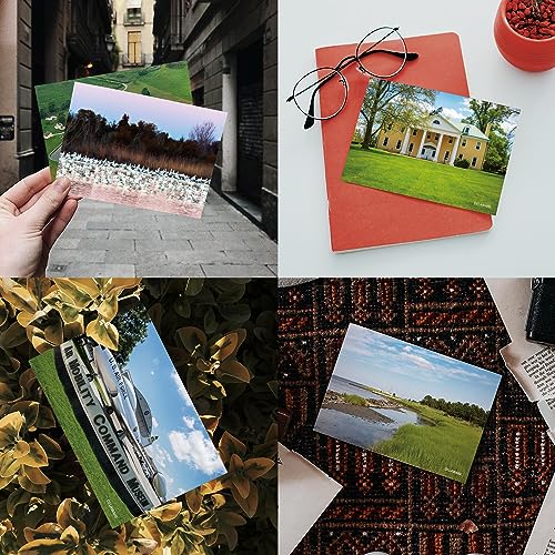 Dear Mapper Vintage United States Delaware Landscape Postcards Pack 20pc/Set Postcards from Around the World Greeting Cards for Business World Travel Postcard for Mailing Decor Gift