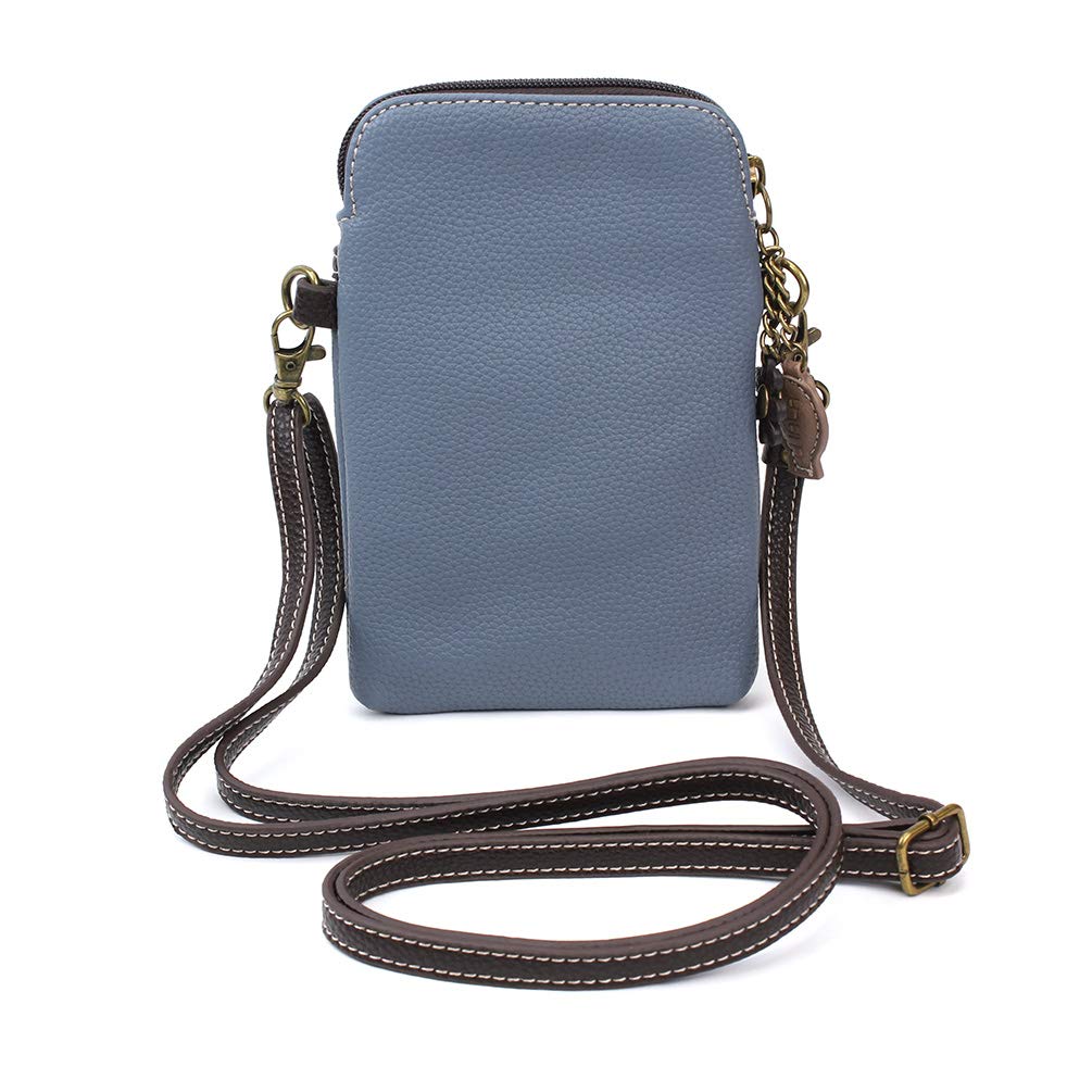 Chala Slim Cat Cellphone Crossbody Handbag - Convertable Strap, Cat Lovers Gift