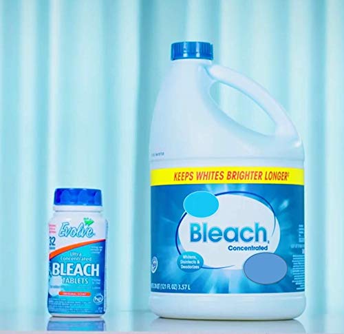 Evolve Concentrated Bleach Tablets - 32-ct (Pack of 2 Original Scent) (Summer Lavender)