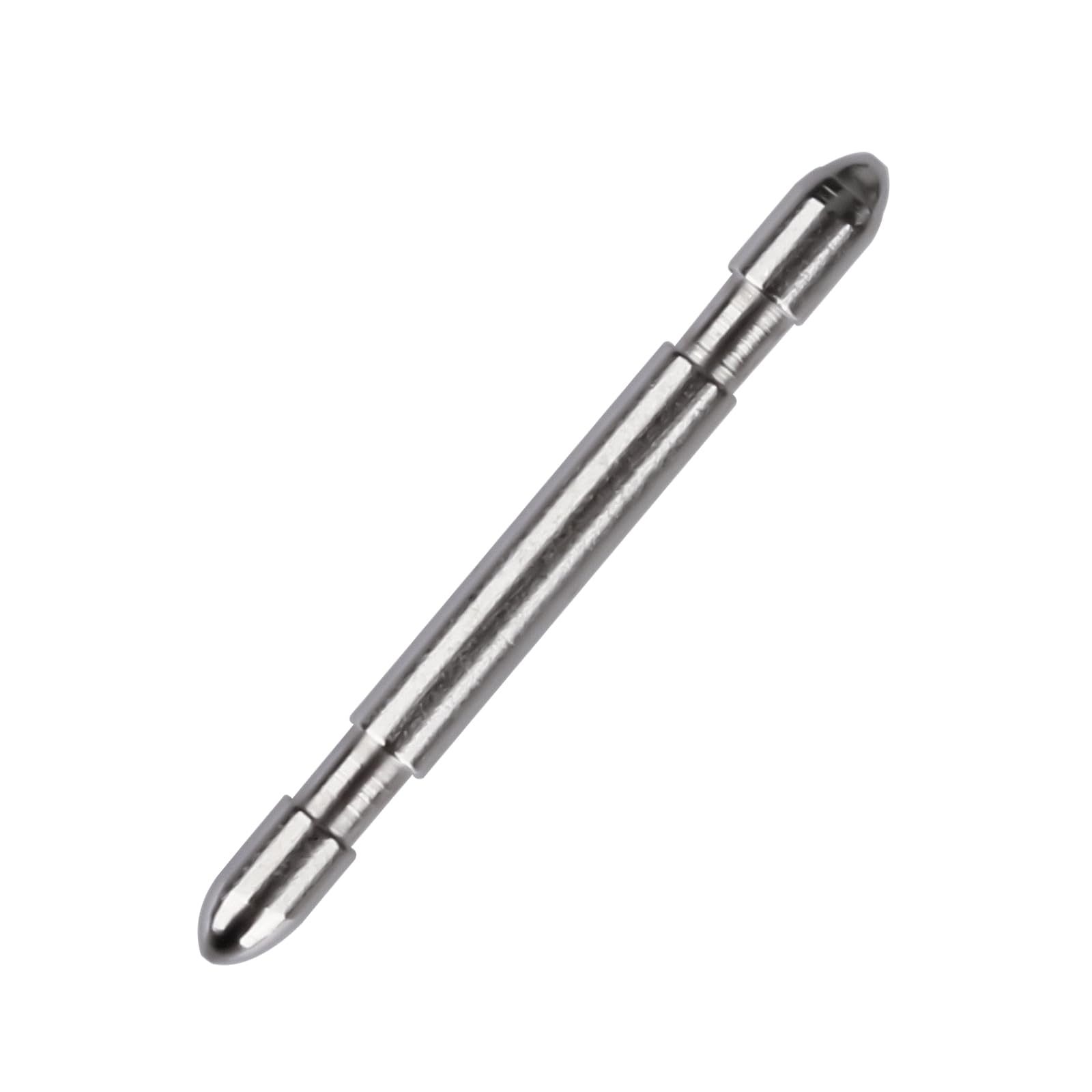 6-65042 Steel Track Pins for Lionel O-27 Scale, Train Track Connector Pins Train Lock on 3 Rail Tubular, 0.1'' Diameter and 1'' Height, Pack of 12