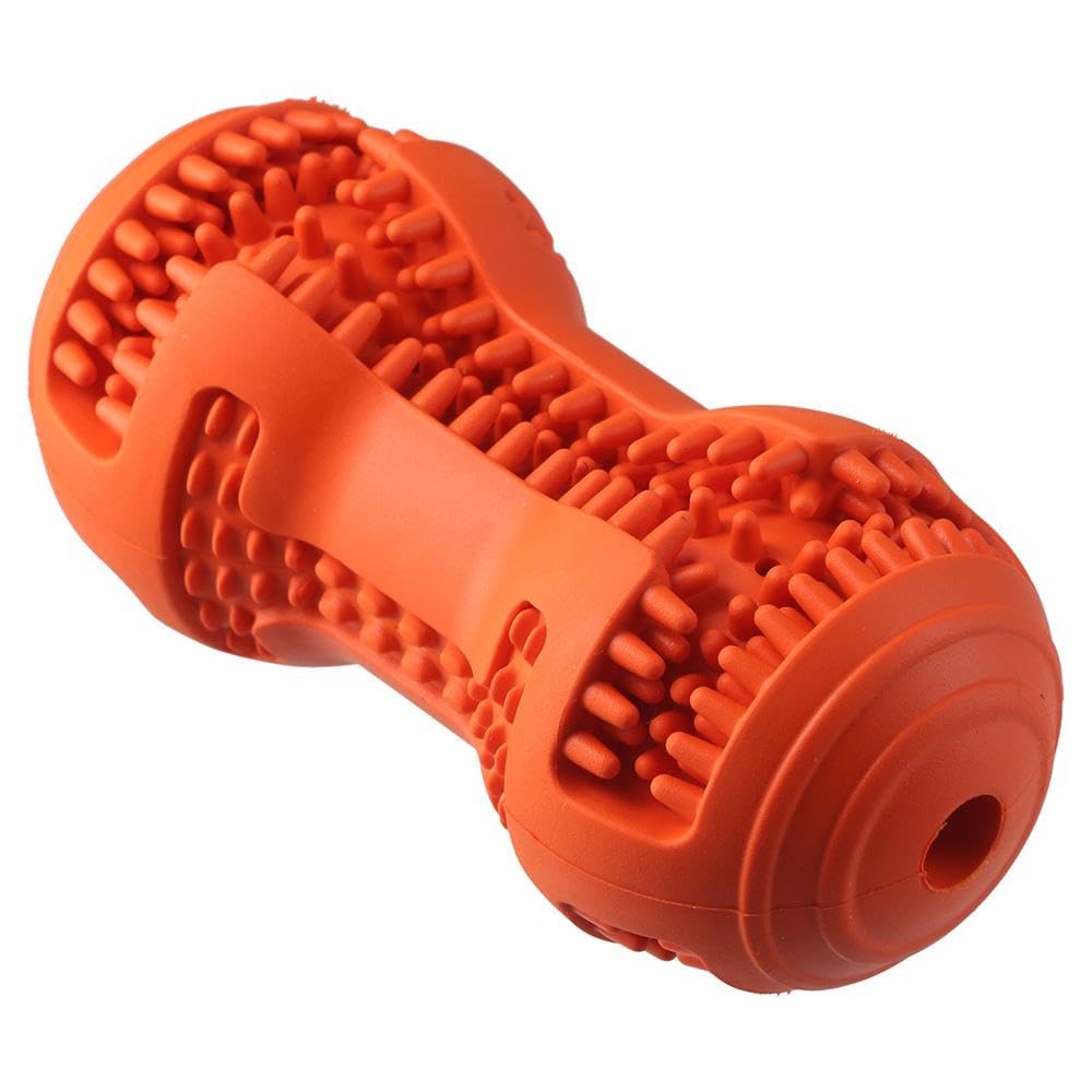 GetCoupon Tough Chew Toys, Fillable Dog Dental Teeth Cleaning Interactive Dog Toys, Multifunctional Teeth Cleaning for Medium/Large Dogs Breed