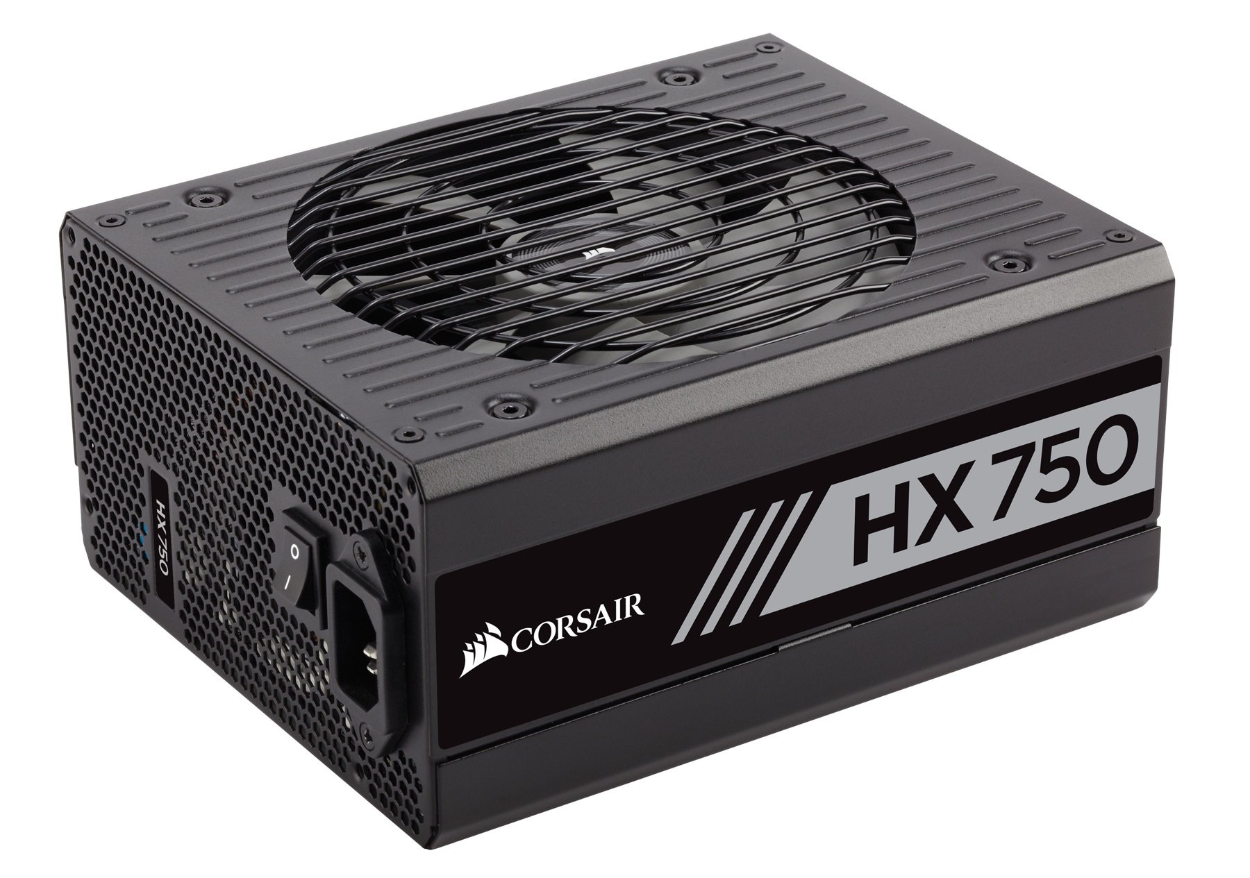 Corsair HX Series HX750 750 W 80 Plus Platinum Full Modular 1 x 135 mm Fan ATX Power Supply Unit - Black