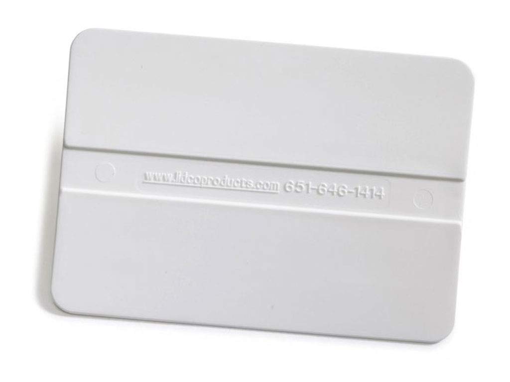 Vinyl Application Squeegee White Color 4 X 3 Inches for Putting up your Vinyl Wall Decals
