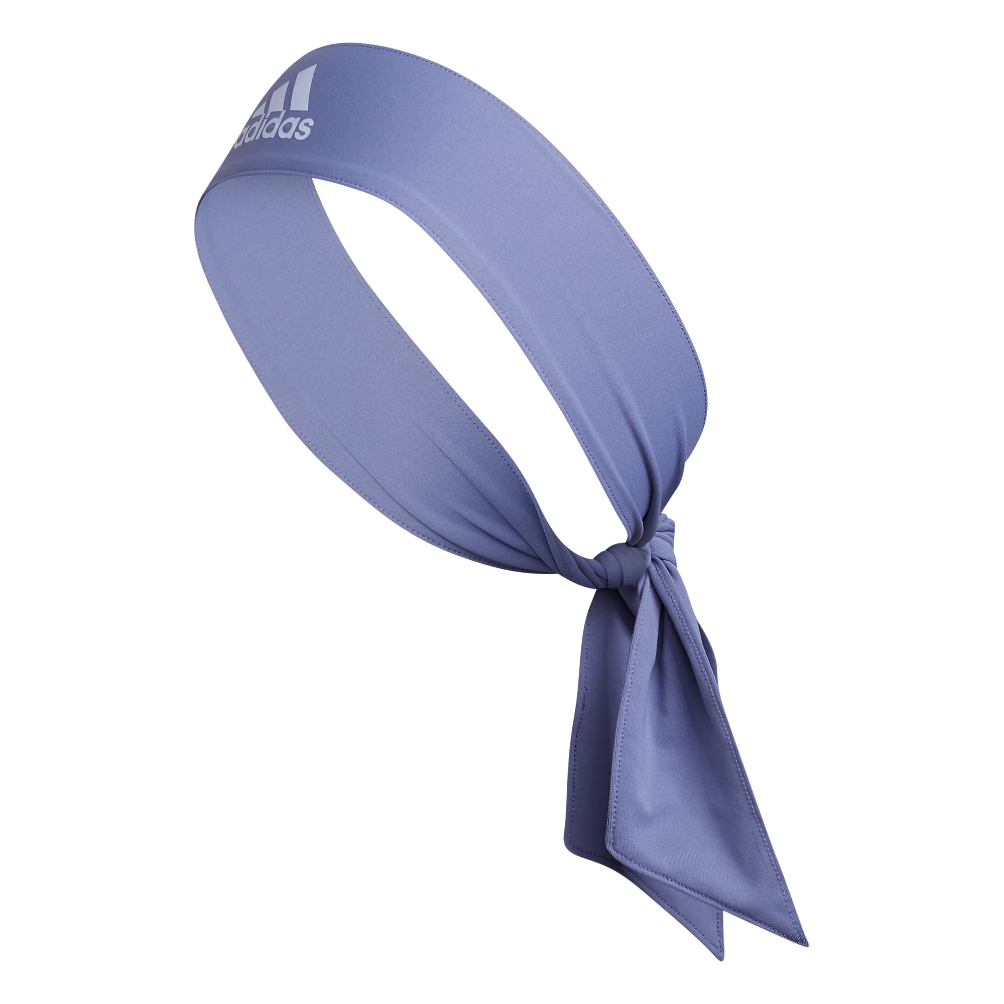 adidas Alphaskin Tie Headband, Orbit Violet Purple/Violet Tone Purple, One Size