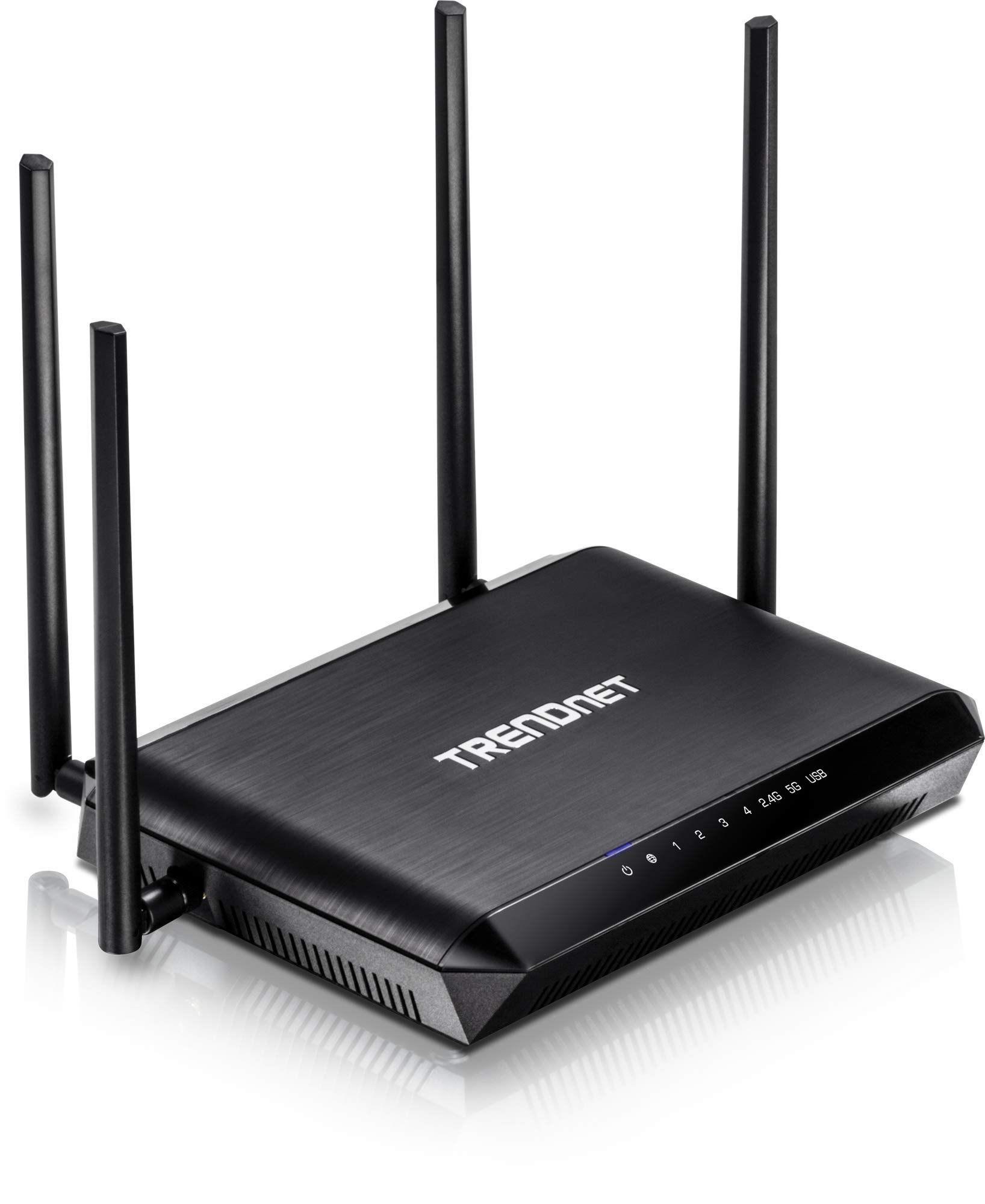 TRENDnet AC2600 MU-MIMO, Wireless Gigabit Router, Equipped with Beamforming Antennas ideal for extreme 4K streaming and Lag Free gaming, TEW-827DRU (Renewed)