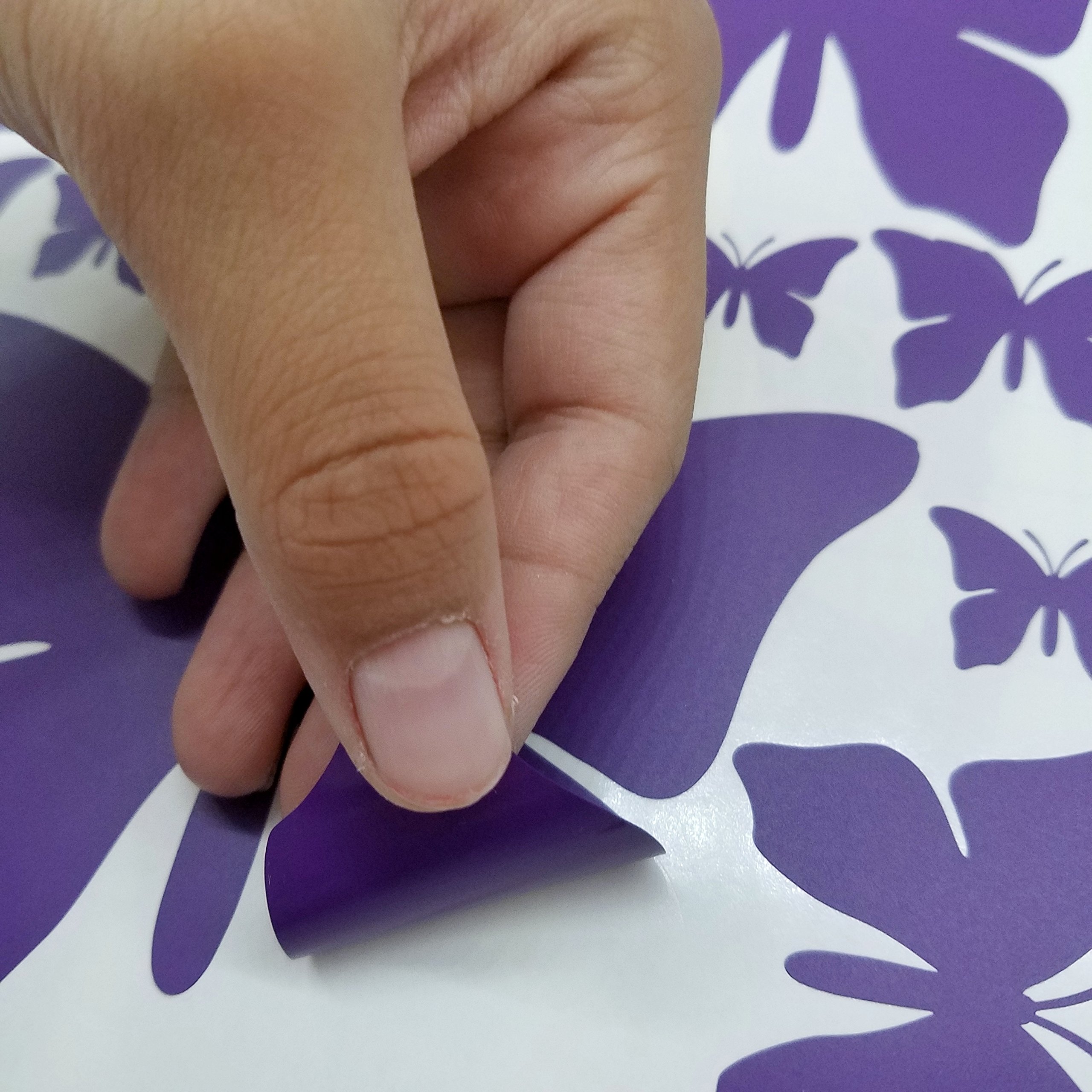 Jeyfel Decals: Butterfly Wall Decals- Purple, Pink & Turquoise Set. DIY Decoration. Beautiful Butterfly Wall Stickers. Girls, Nursery, Room Decor.