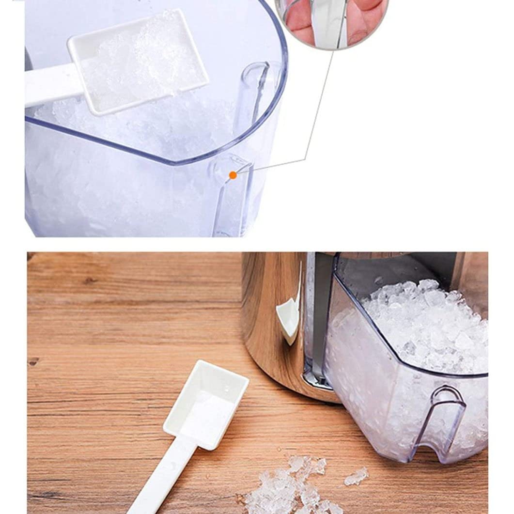 KUYYFDS Ice Maker Crushed Ice,Shaved Machine,Crushed Maker,Shaved Machine,Portable Maker,Snow Cone Maker,ice Slushie Machine,Manual Plastic Beneficial, Gray Ice Cube Makers